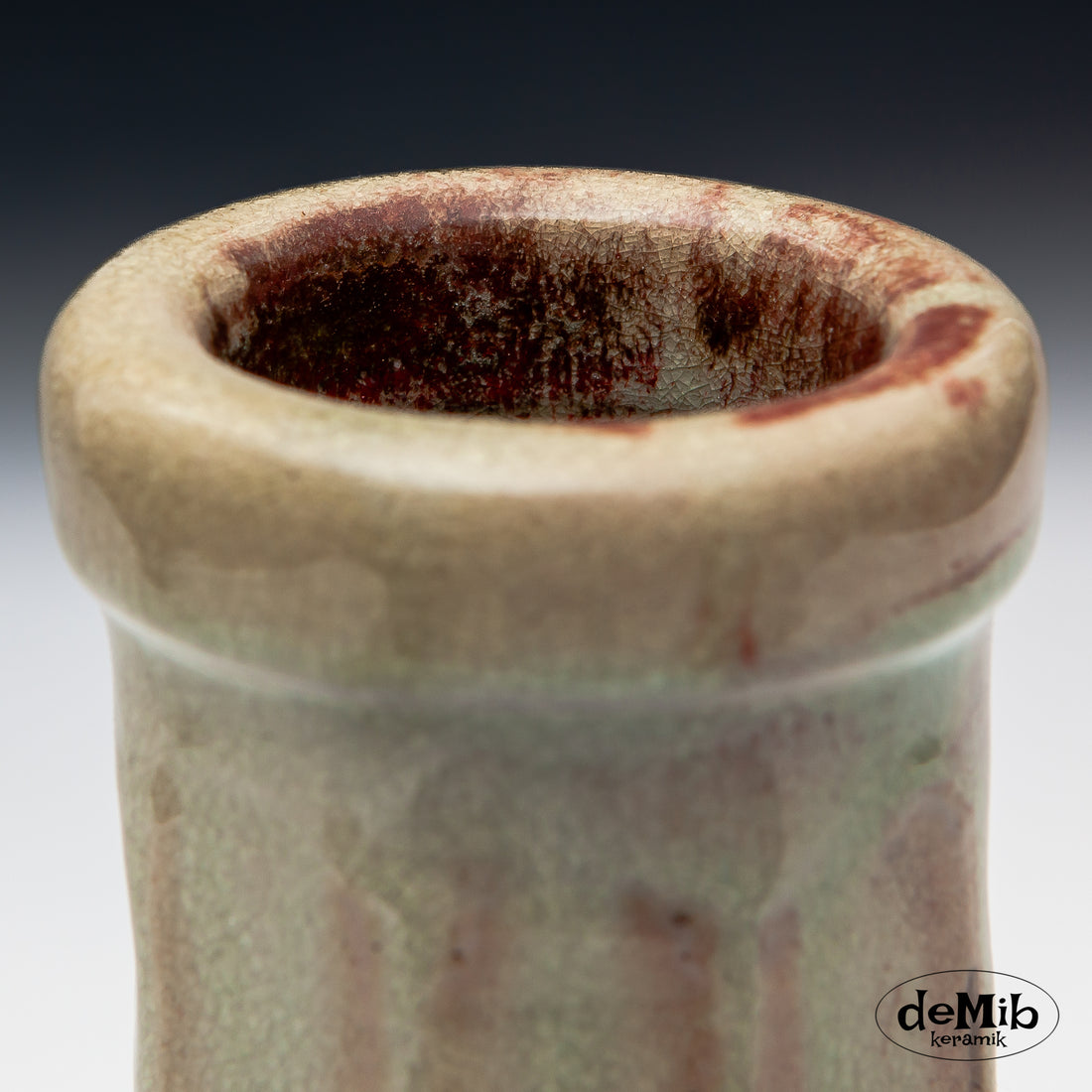 Wood Fired Vase (25 cm) – deMib Pottery