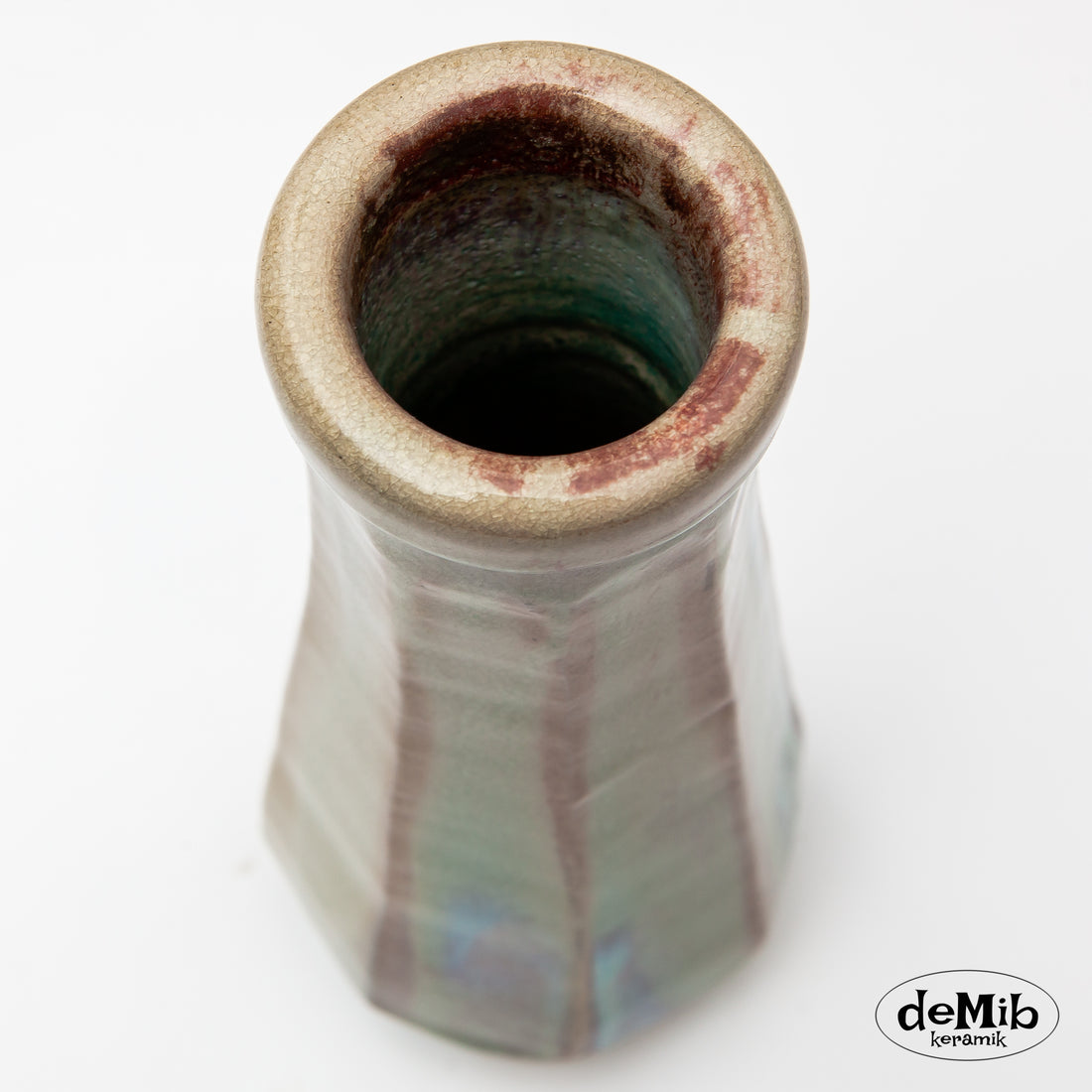 Wood Fired Vase (25 cm) – deMib Pottery